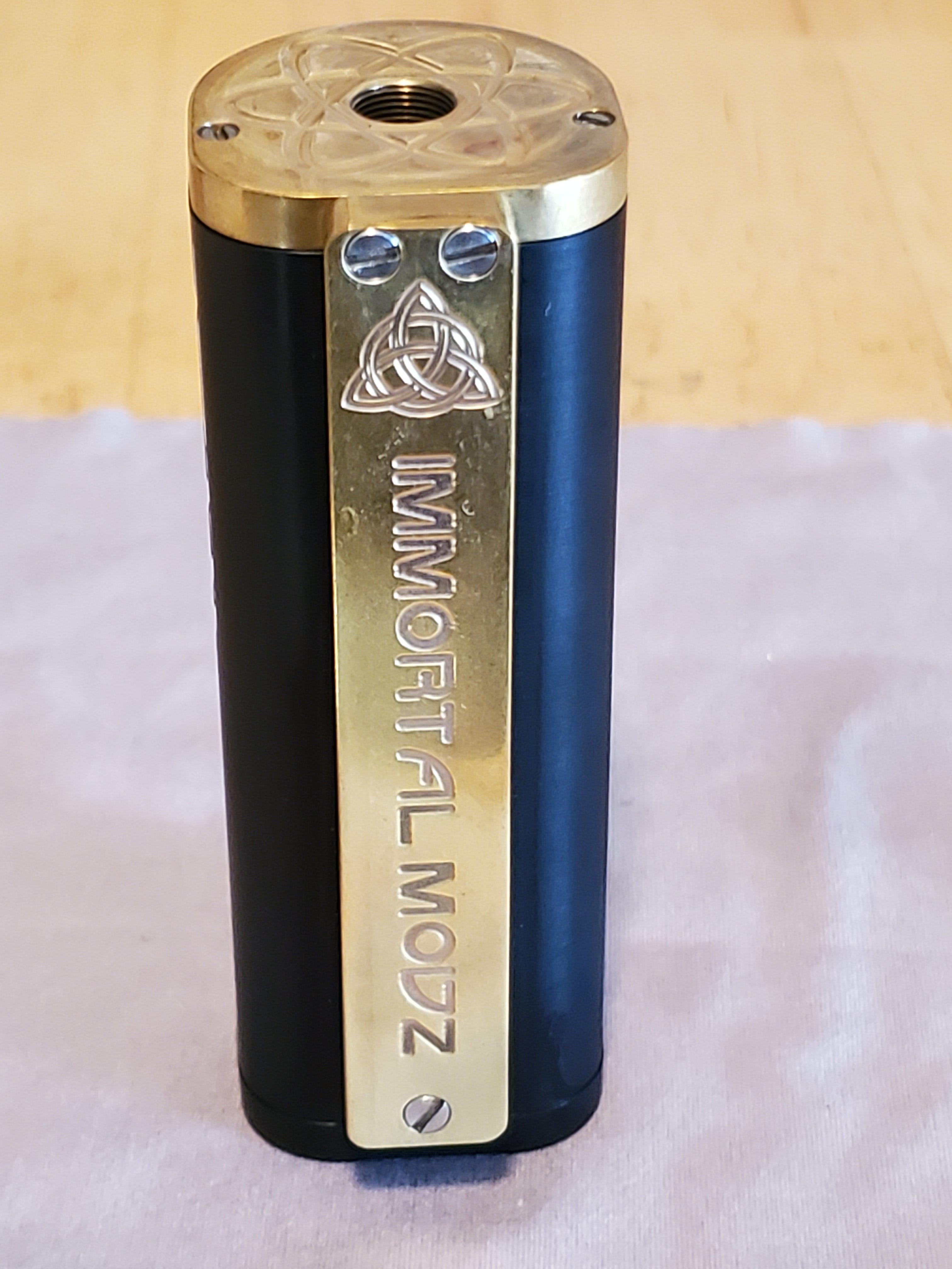 Please close - Immortal Mods Atom 21700 Mech in Black & Brass | Vaping ...